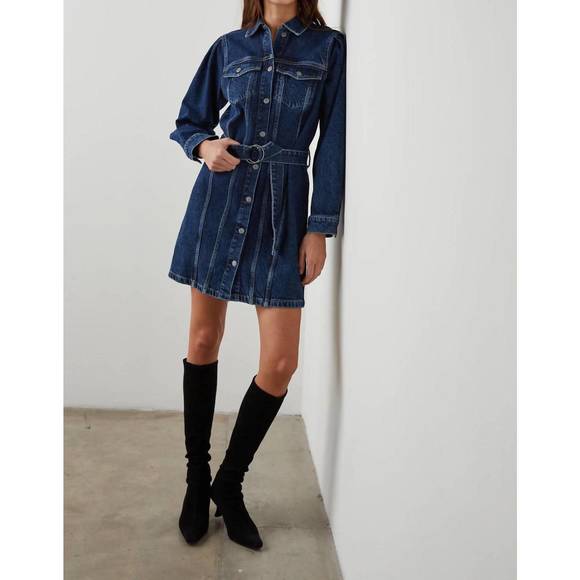 Rails | Dresses | New Rails Griffith Dress In Collegiate Blue | Poshmark